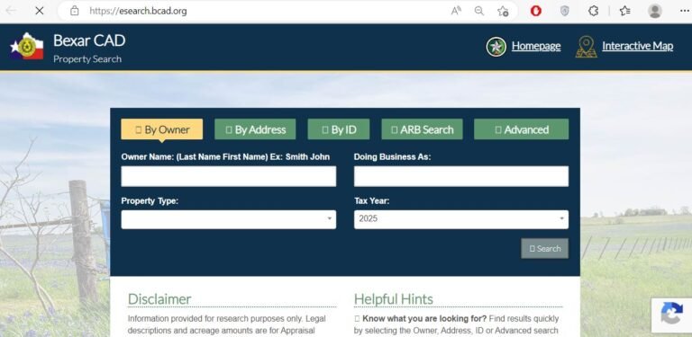 Bexar County CAD – Property Search, Records & GIS Map | Texas
