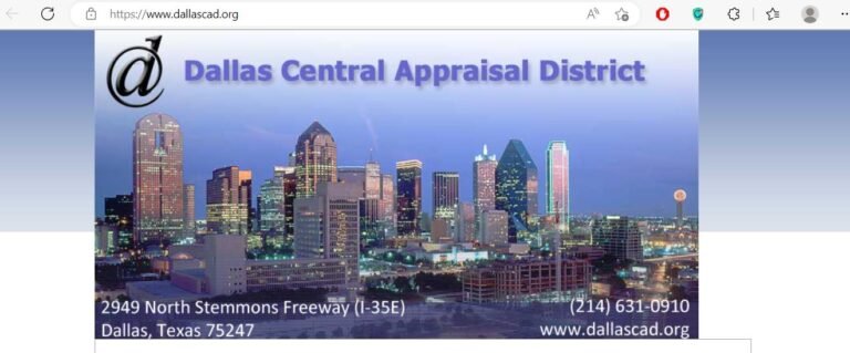 Dallas County CAD – Property Search & GIS Map | Texas