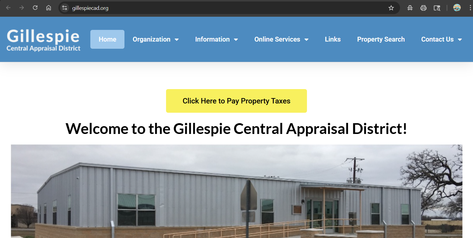 Gillespie County CAD – Property Search