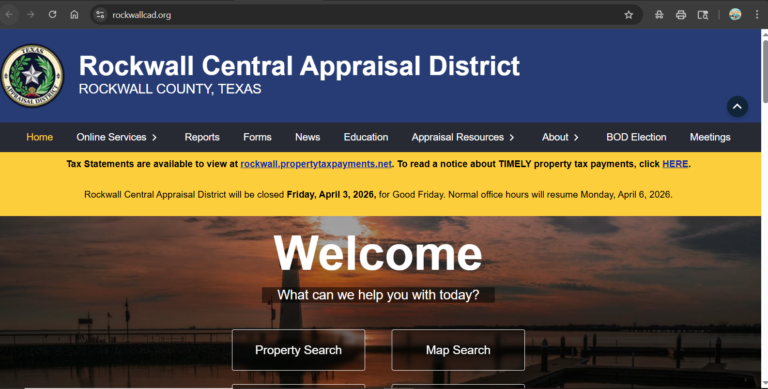 Rockwall County CAD – Property Search | Texas